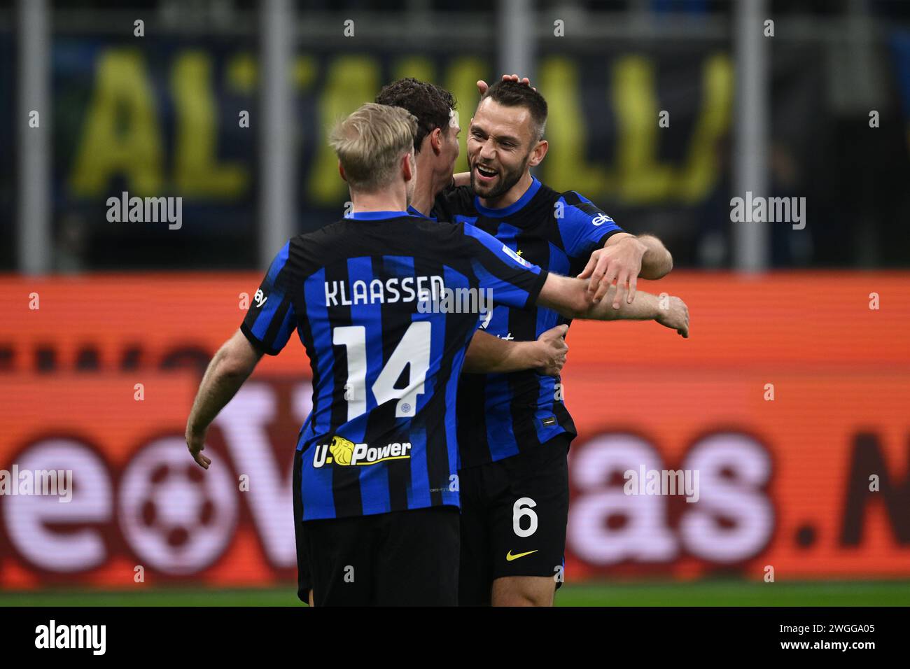 Stefan De Vrij (Inter)Benjamin Pavard (Inter)Davy Klaassen (Inter ...