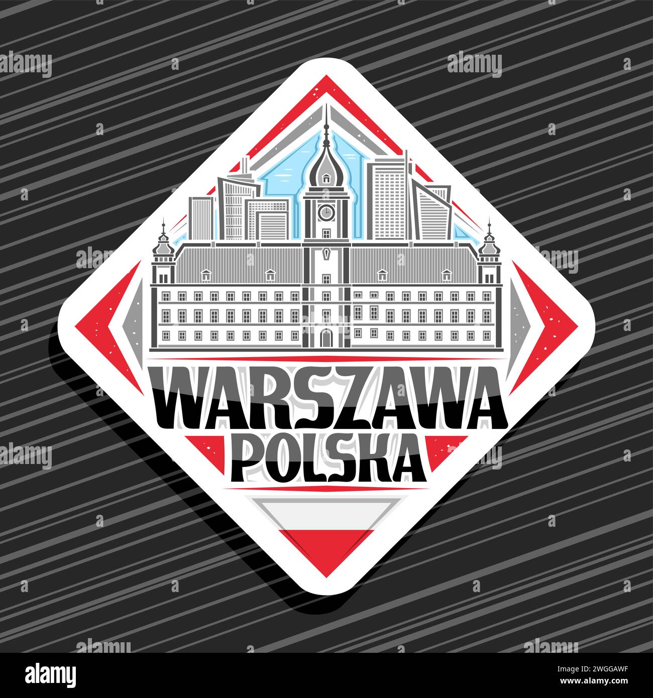 Historic architecture castle square Stock Vector Images - Alamy