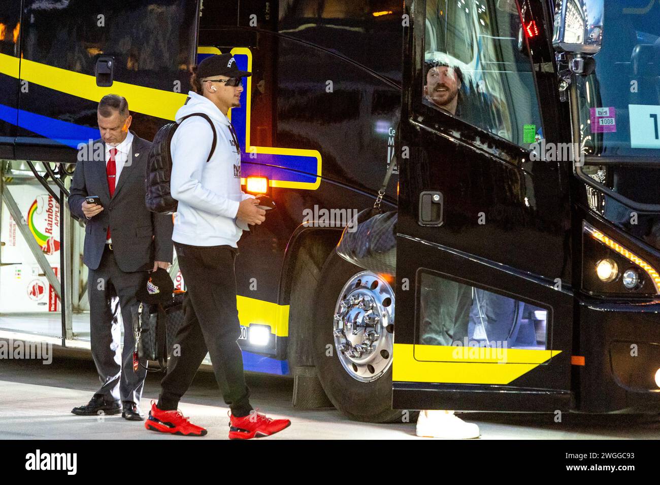 Las Vegas, USA. 04th Feb, 2024. Kansas City Chiefs Quarterback Patrick ...