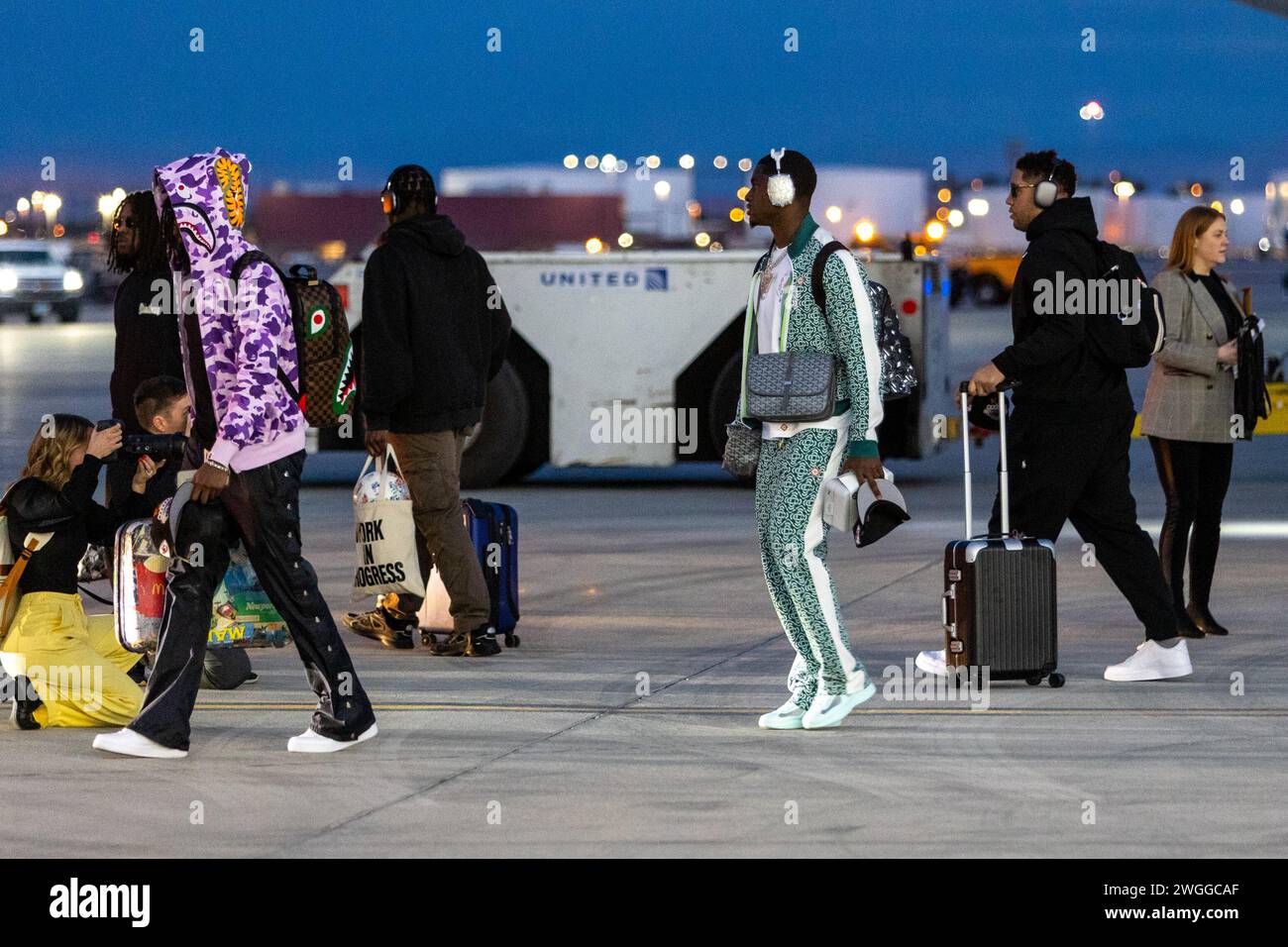Las Vegas, USA. 04th Feb, 2024. Kansas City Chiefs Wide Receiver Rashee ...