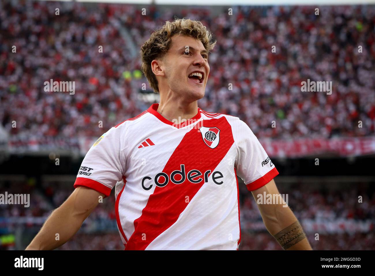 Buenos Aires, Argentina. 04th Feb, 2024. Facundo Colidio of River Plate ...