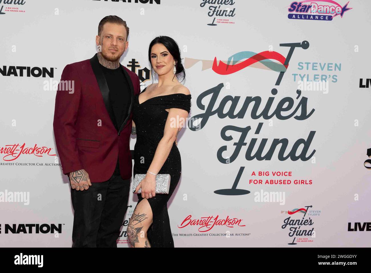 Los Angeles, USA. 04th Feb, 2024. Ricky and Braygon Richter attend the ...