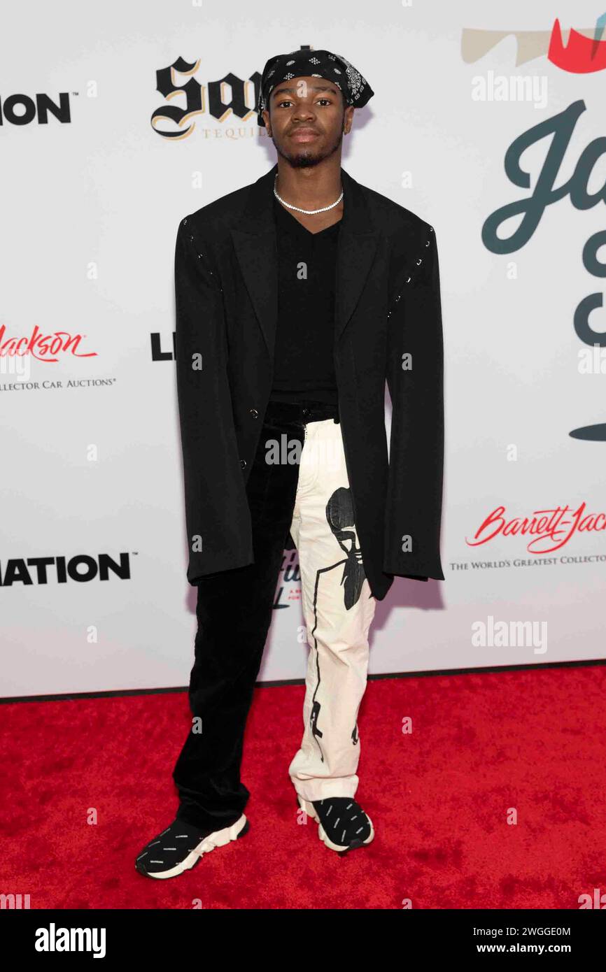 Los Angeles, USA. 04th Feb, 2024. Alkaya Brunson attends the arrivals ...