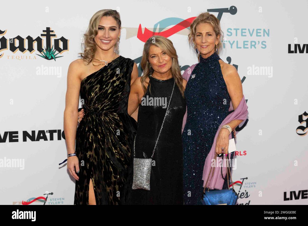 Los Angeles, USA. 04th Feb, 2024. Mari Taylor, Ellen Hillsinger and ...