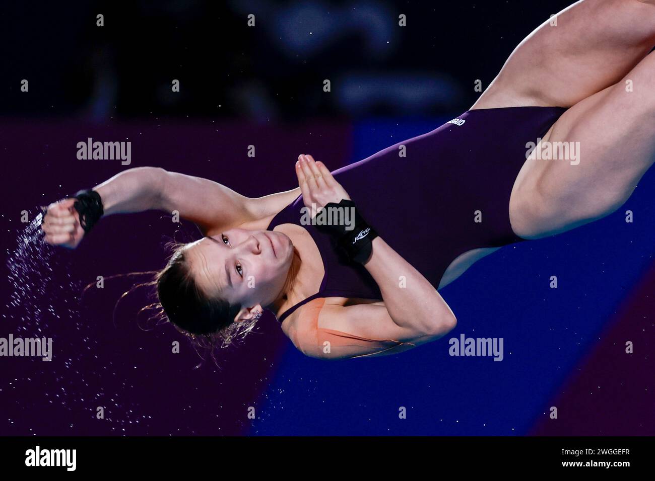 DOHA, QATAR - FEBRUARY 5: Else Praasterink of Netherlands competing in ...