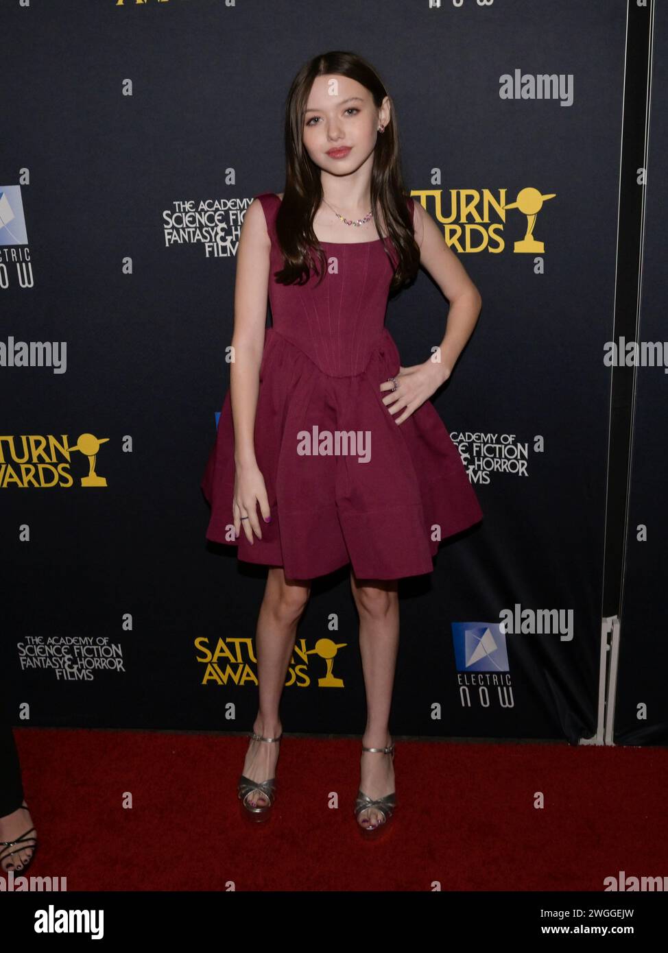 February 4, 2024, Burbank, California, United States: Violet McGraw ...