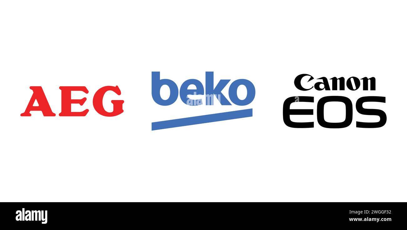 Eos font hi-res stock photography and images - Alamy