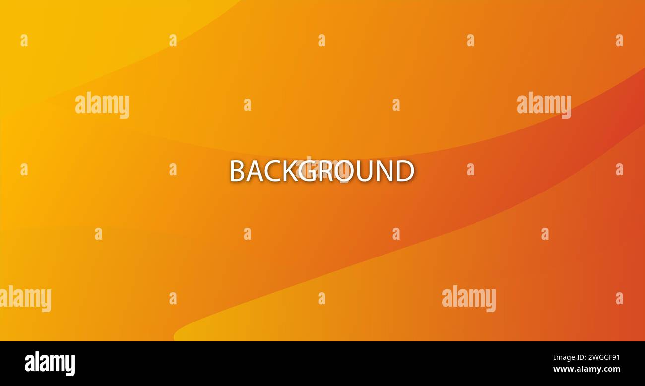 Background orange waves Stock Vector Images - Alamy
