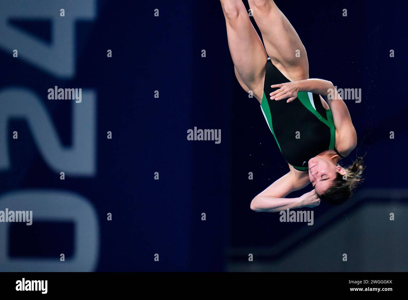 Alejandra Orozco Loza of Mexico competes during the women's 10 m ...