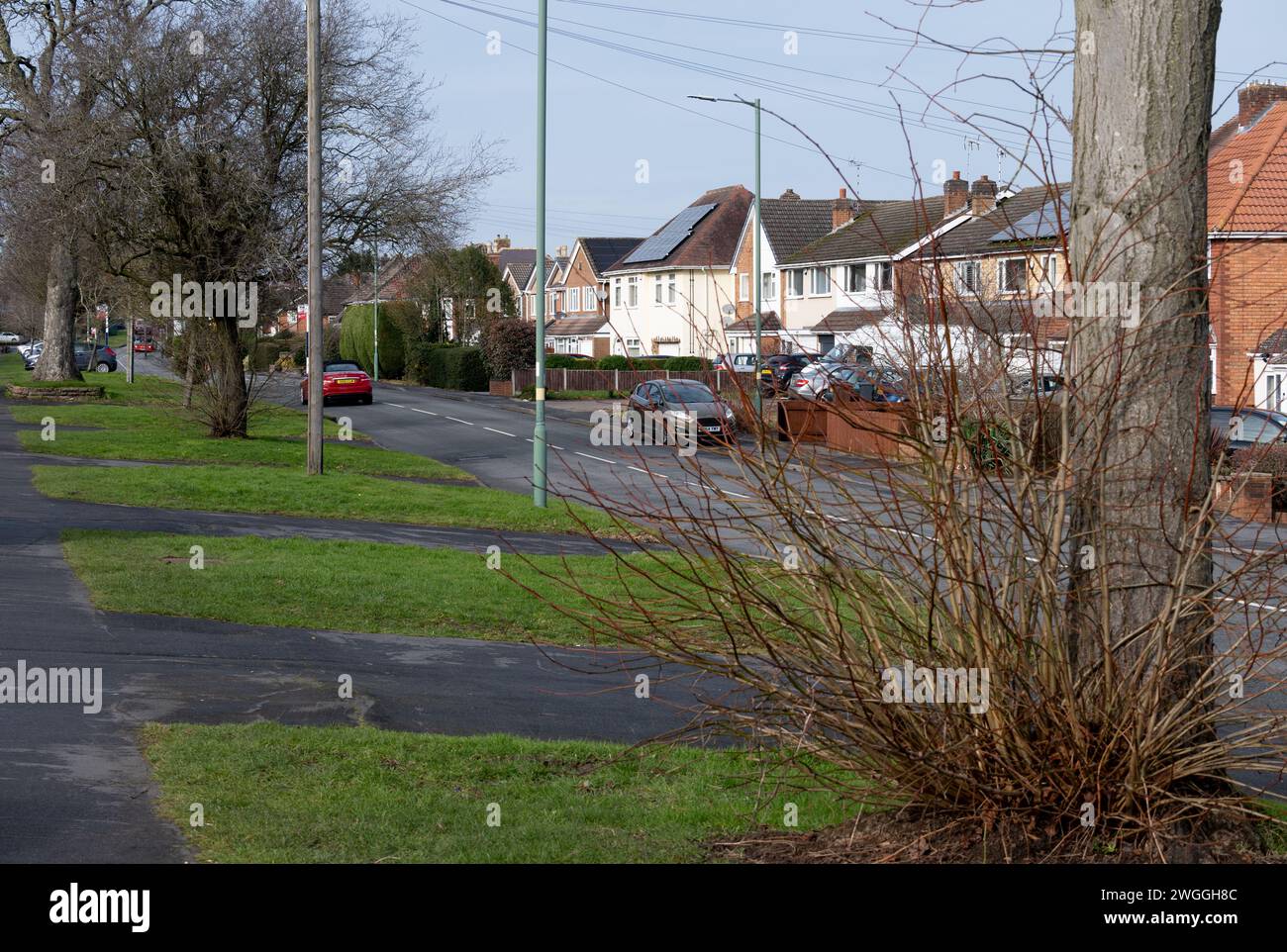 Yardley Wood Road, Shirley, West Midlands, England, UK Stock Photo - Alamy