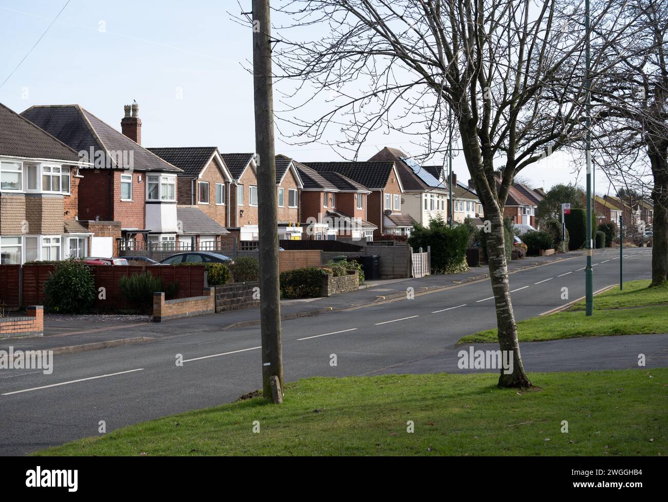 Yardley Wood Road, Shirley, West Midlands, England, UK Stock Photo - Alamy