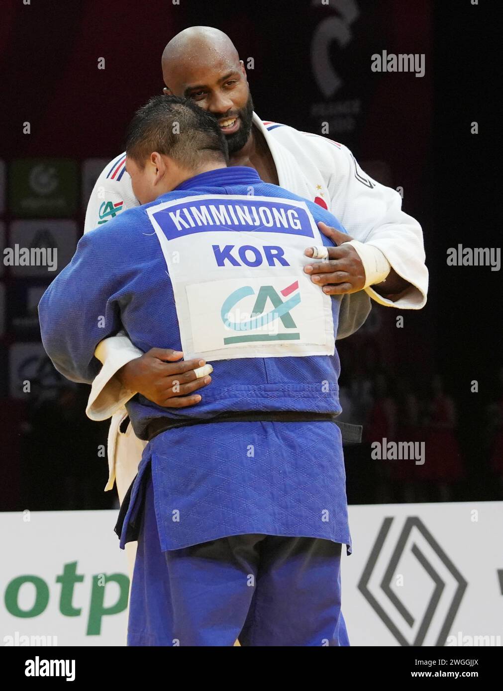 Paris, France. 04th Feb, 2024. Teddy Riner of France Gold medal against ...
