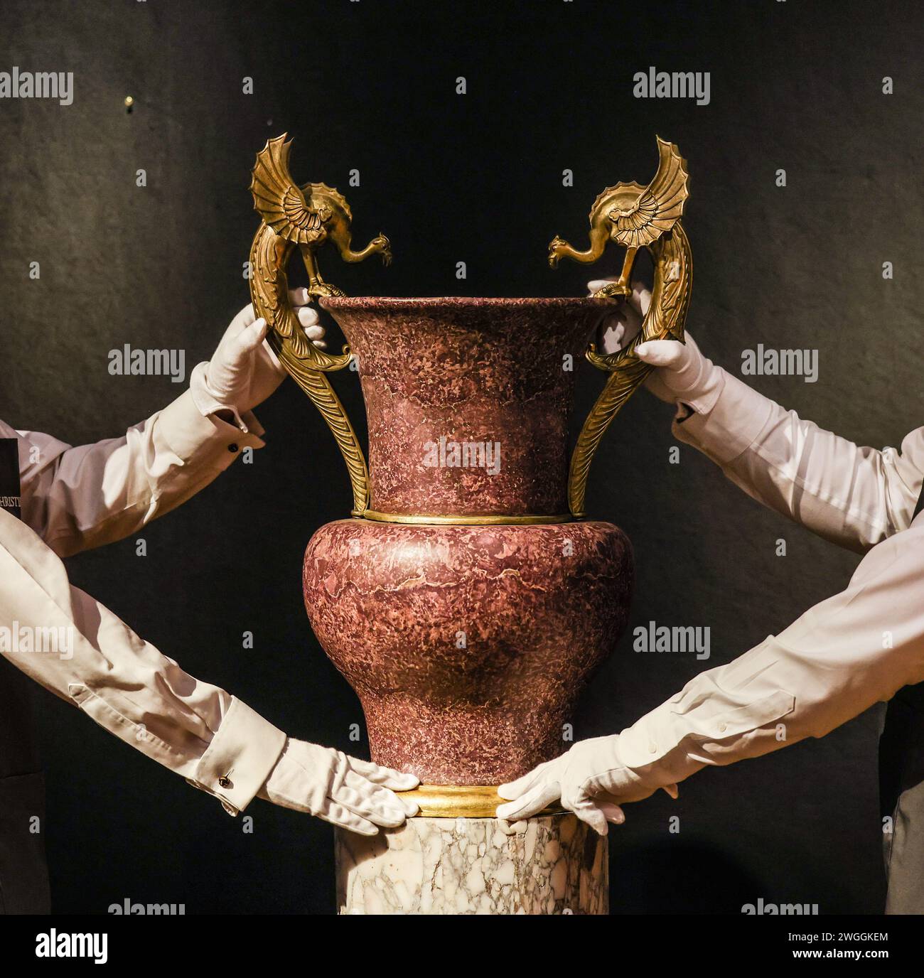 Christies, London, UK. 05th Feb, 2024. English Gilt Bronze Mounted ...