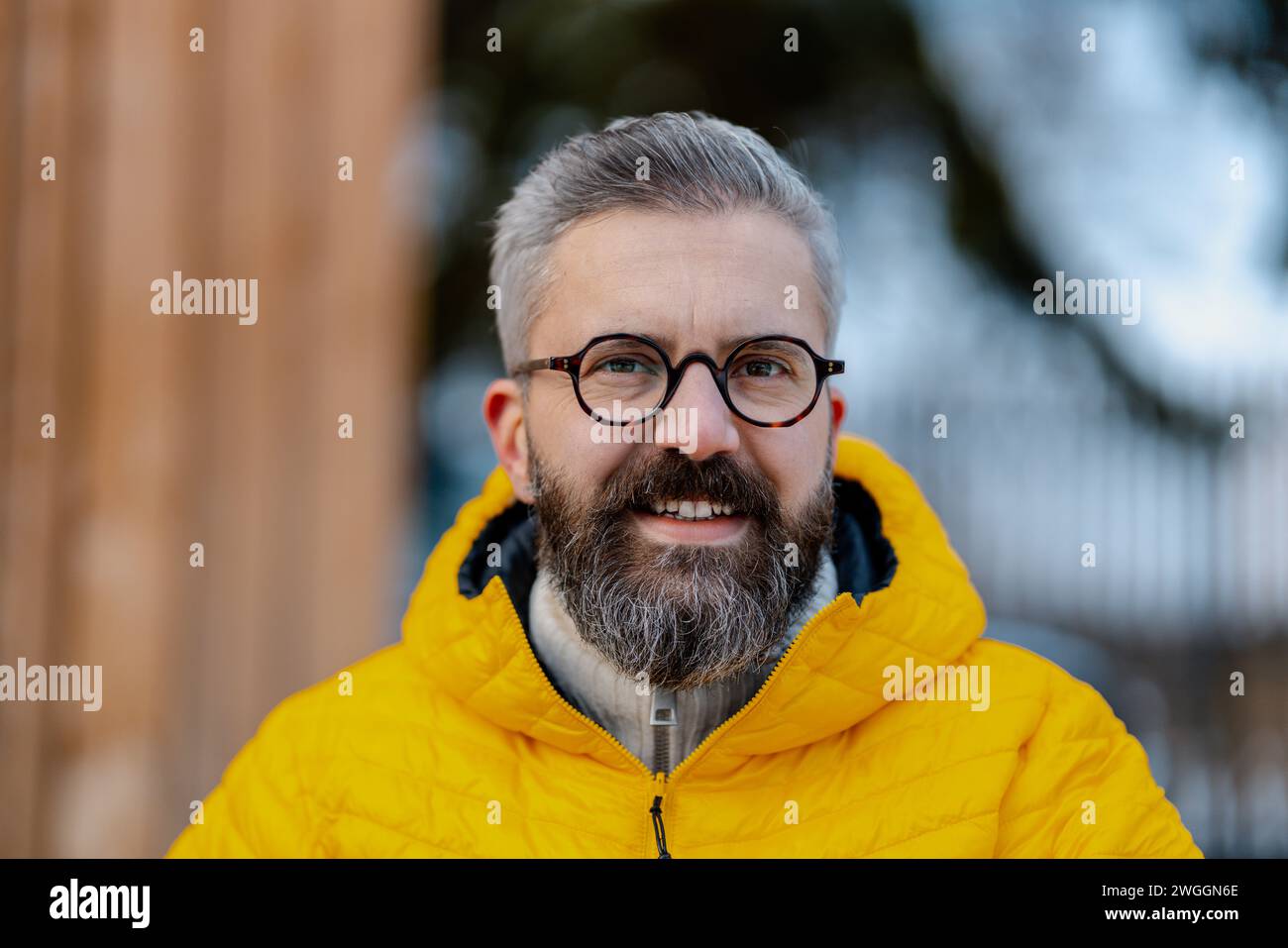 Man standing in middle cabin hi-res stock photography and images - Alamy