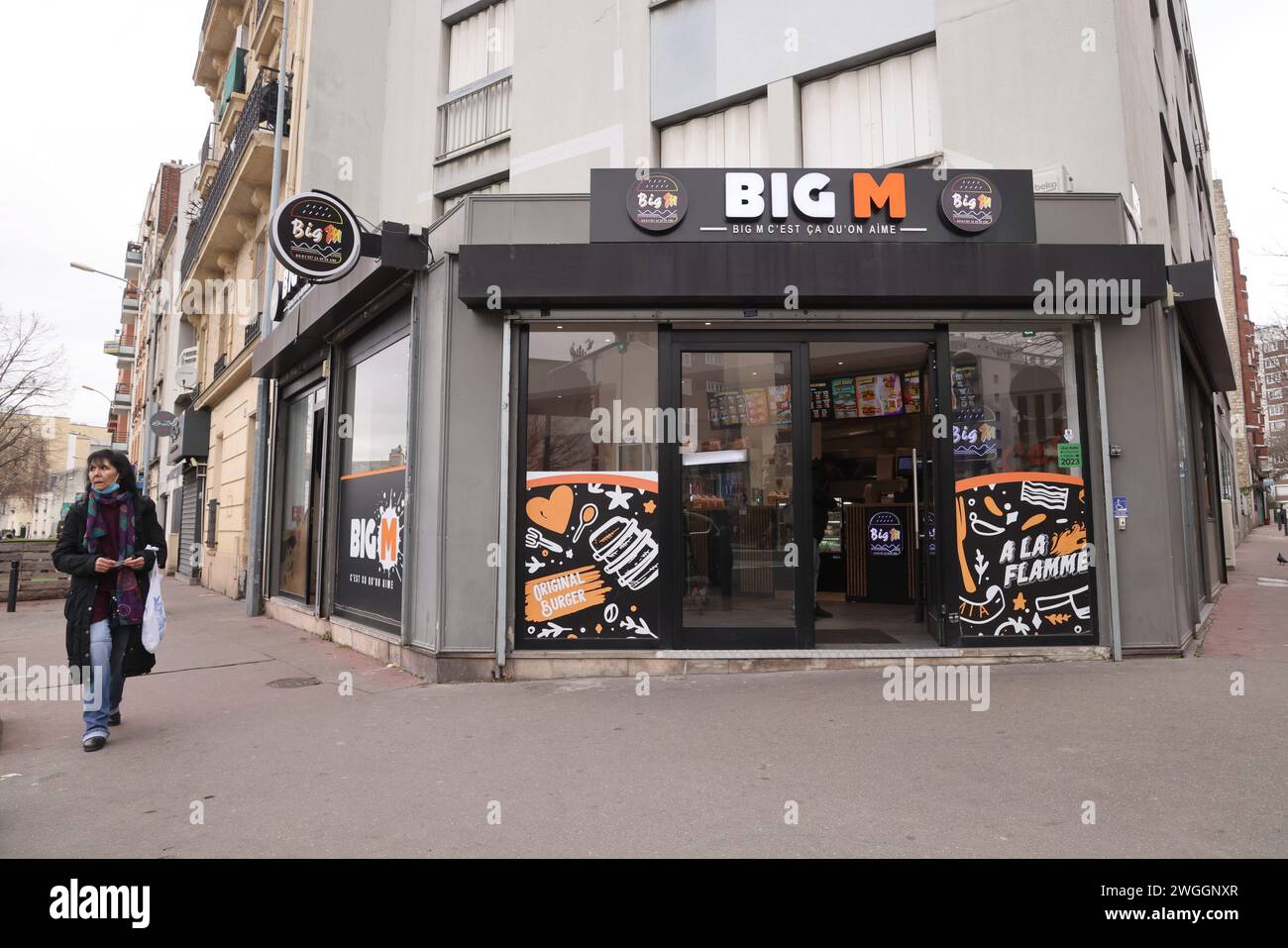 © PHOTOPQR/LE PARISIEN/Ph Lavieille ; SAINT OUEN ; 30/01/2024 ; La sucess story BIG M, la chaine ...