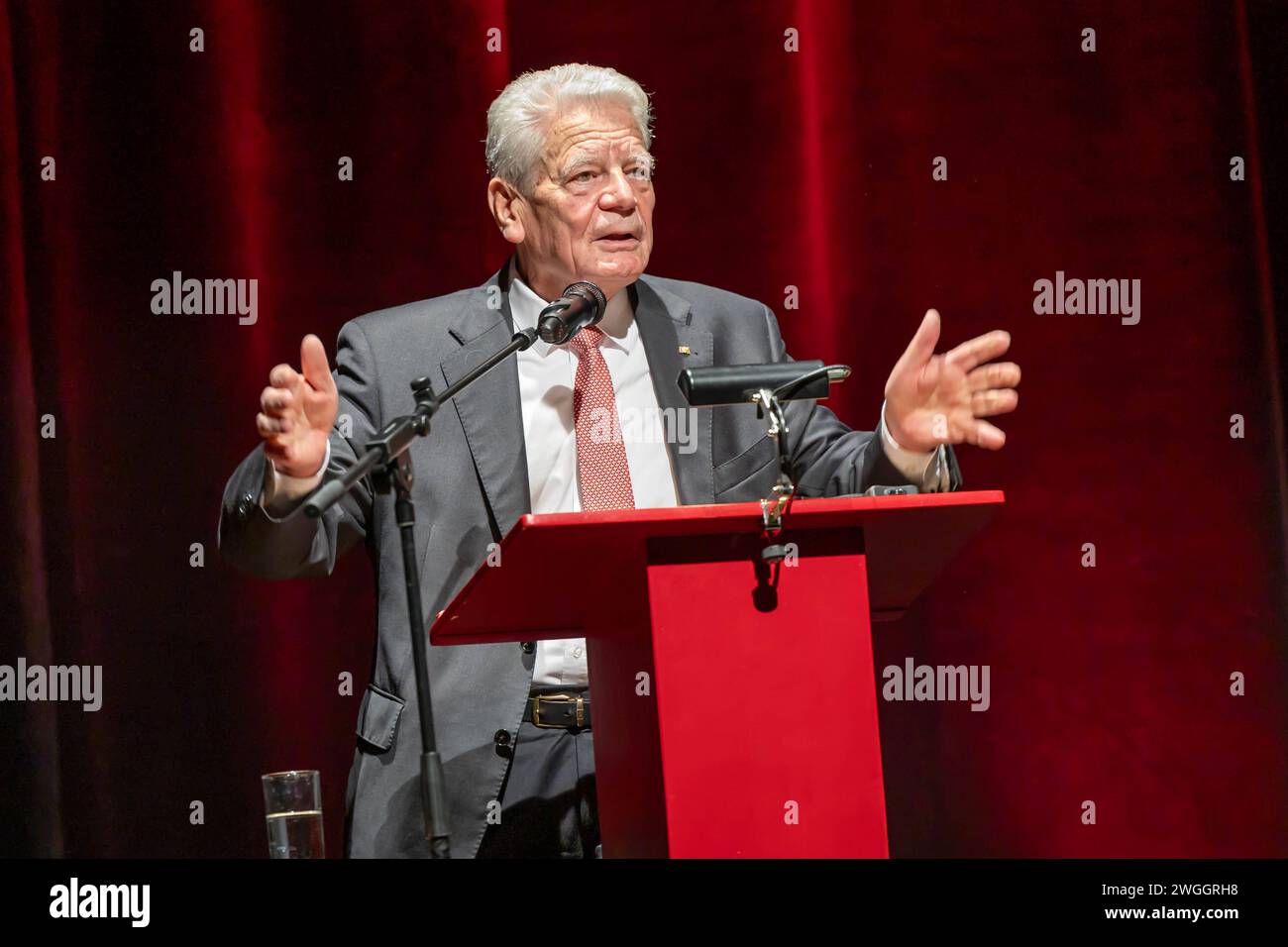 Joachim Gauck Erschütterungen, Buchpräsentation, am 04.02.2024 in ...