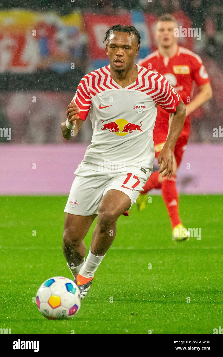 Leipzig, Deutschland 04. Februar 2024: 1.BL - 2023/2024 - RB Leipzig vs ...