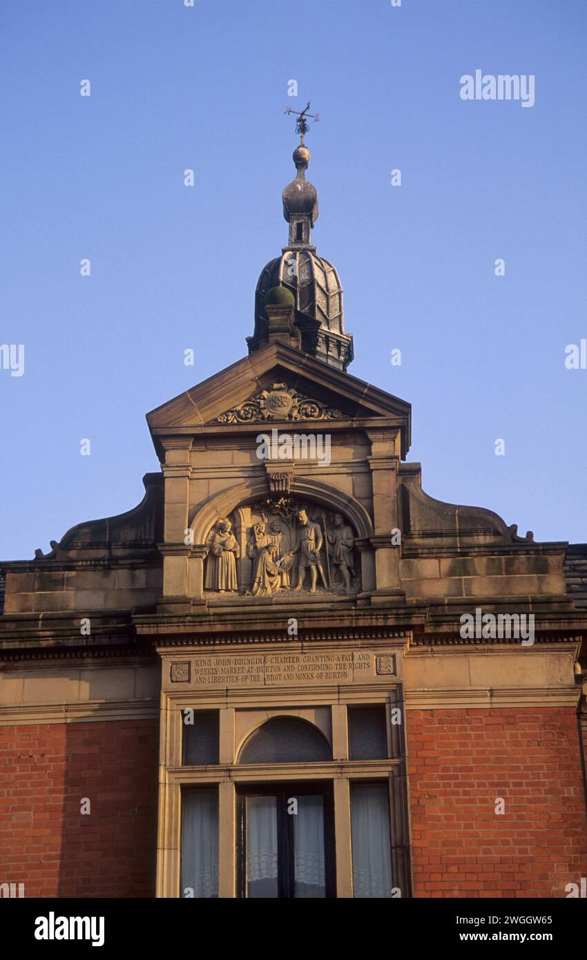 UK, Staffordshire, Burton upon Trent, Market Hall Stock Photo - Alamy