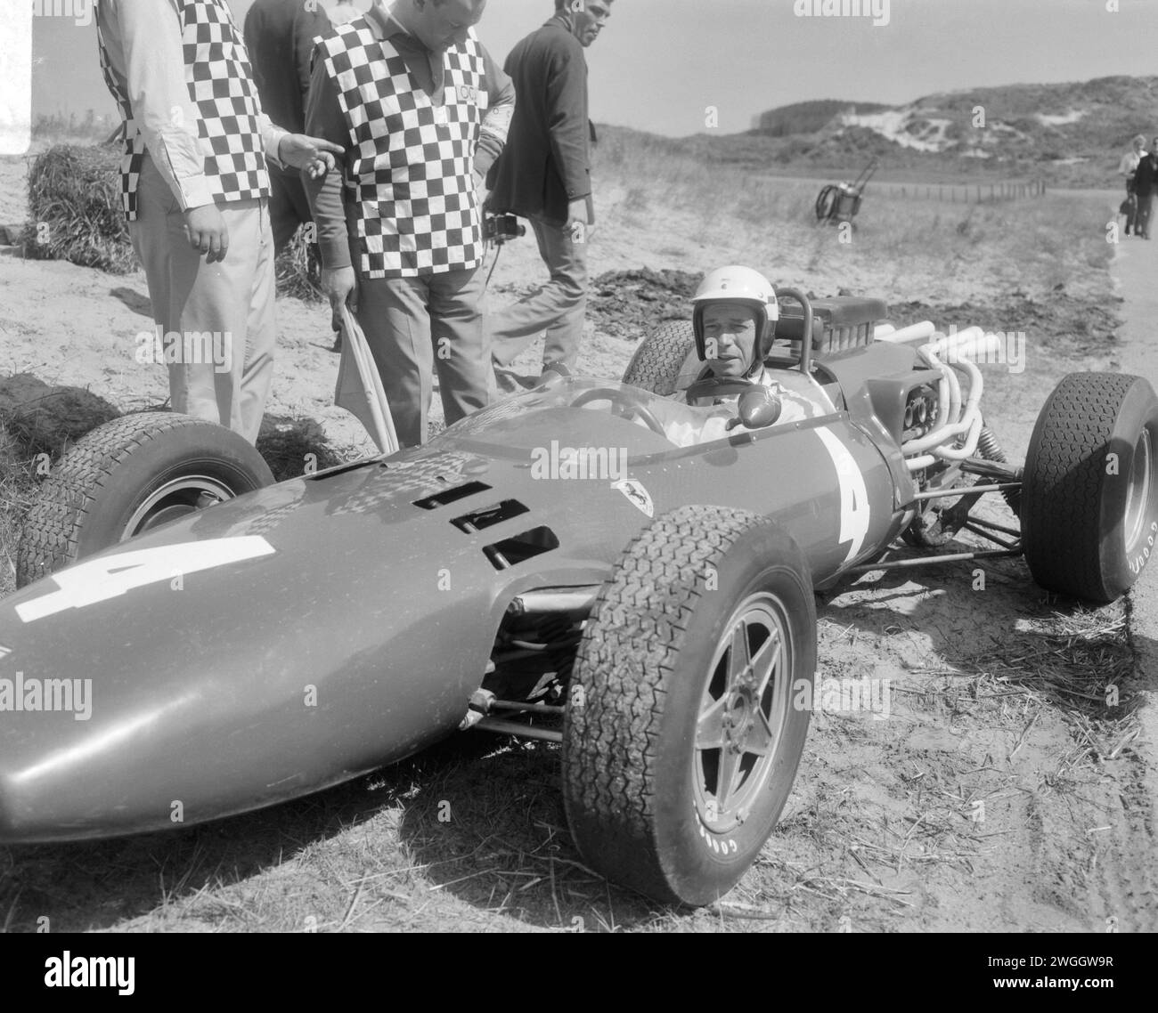 July 23, 1965. Zandvoort, Netherlands. On scene filming "Grand Prix",on ...