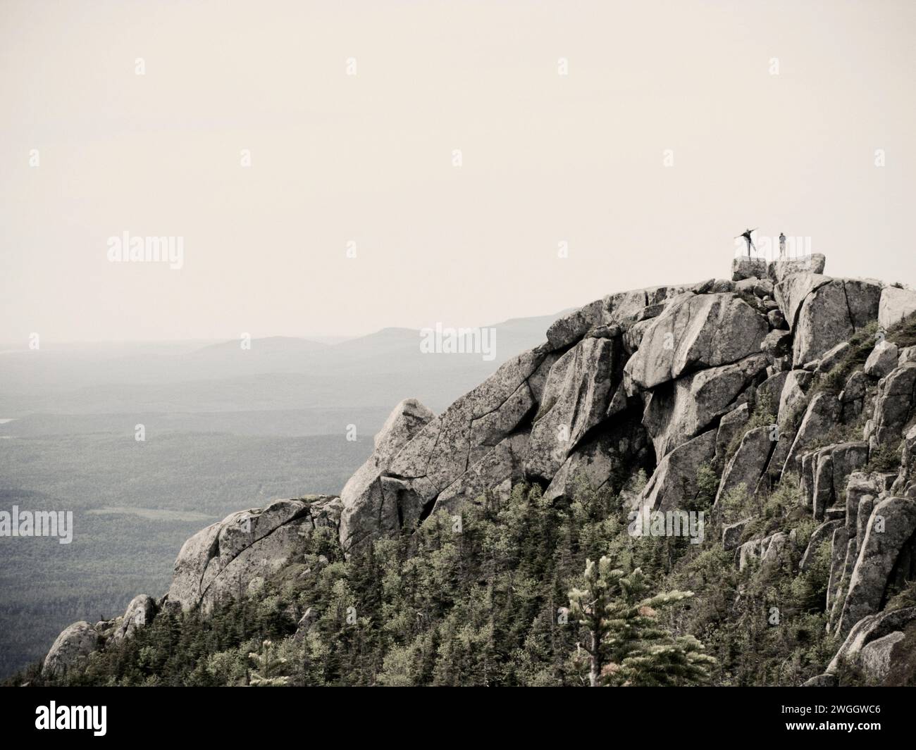 Doubletop mountain baxter state park hi-res stock photography and ...