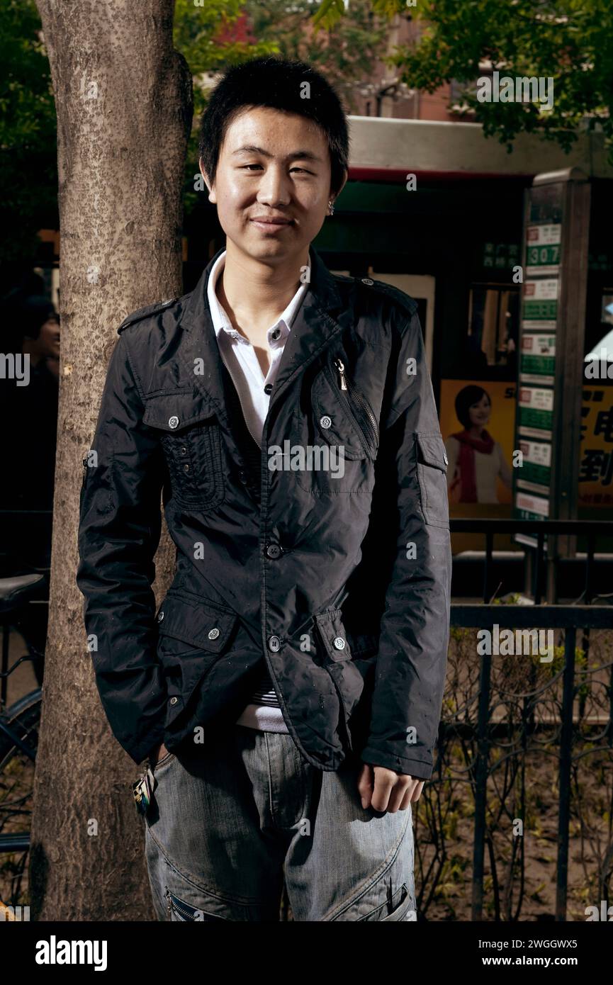 A young chinese man Stock Photo - Alamy