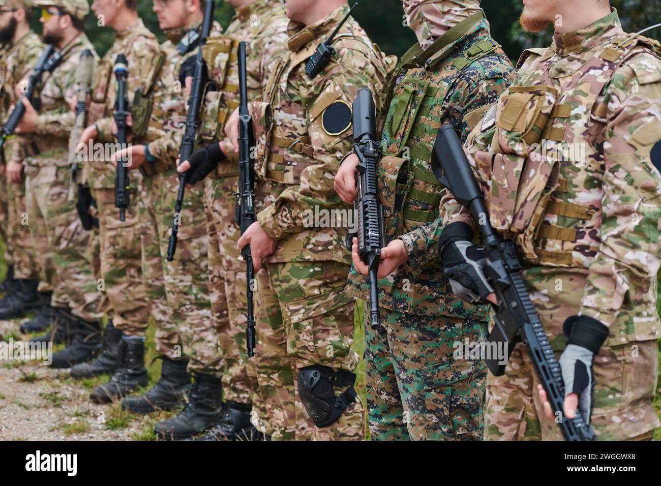 Security team members hi-res stock photography and images - Alamy
