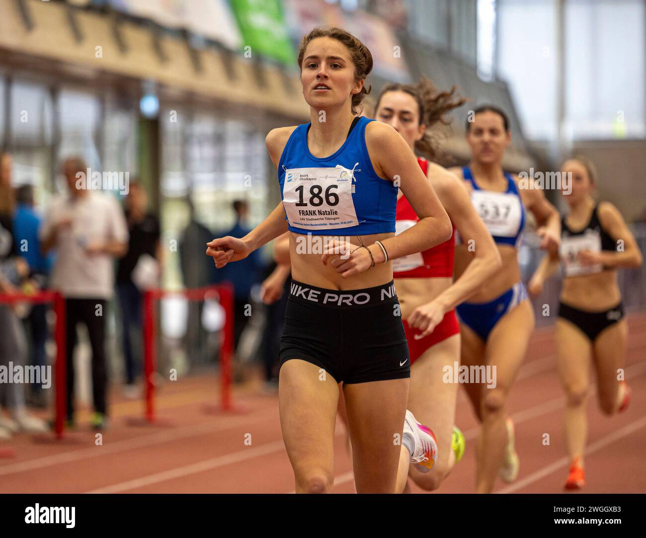 Muenchen, Deutschland. 04th Feb, 2024. Natalie Frank (LAV Stadtwerke ...
