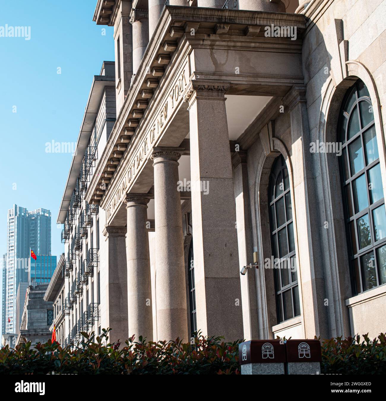 A magnificent century old historical building in Wuhan, once a bank ...