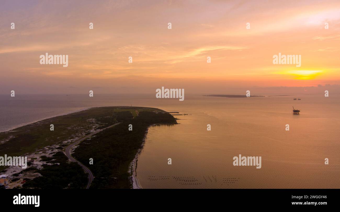 Fort morgan pier hi-res stock photography and images - Alamy
