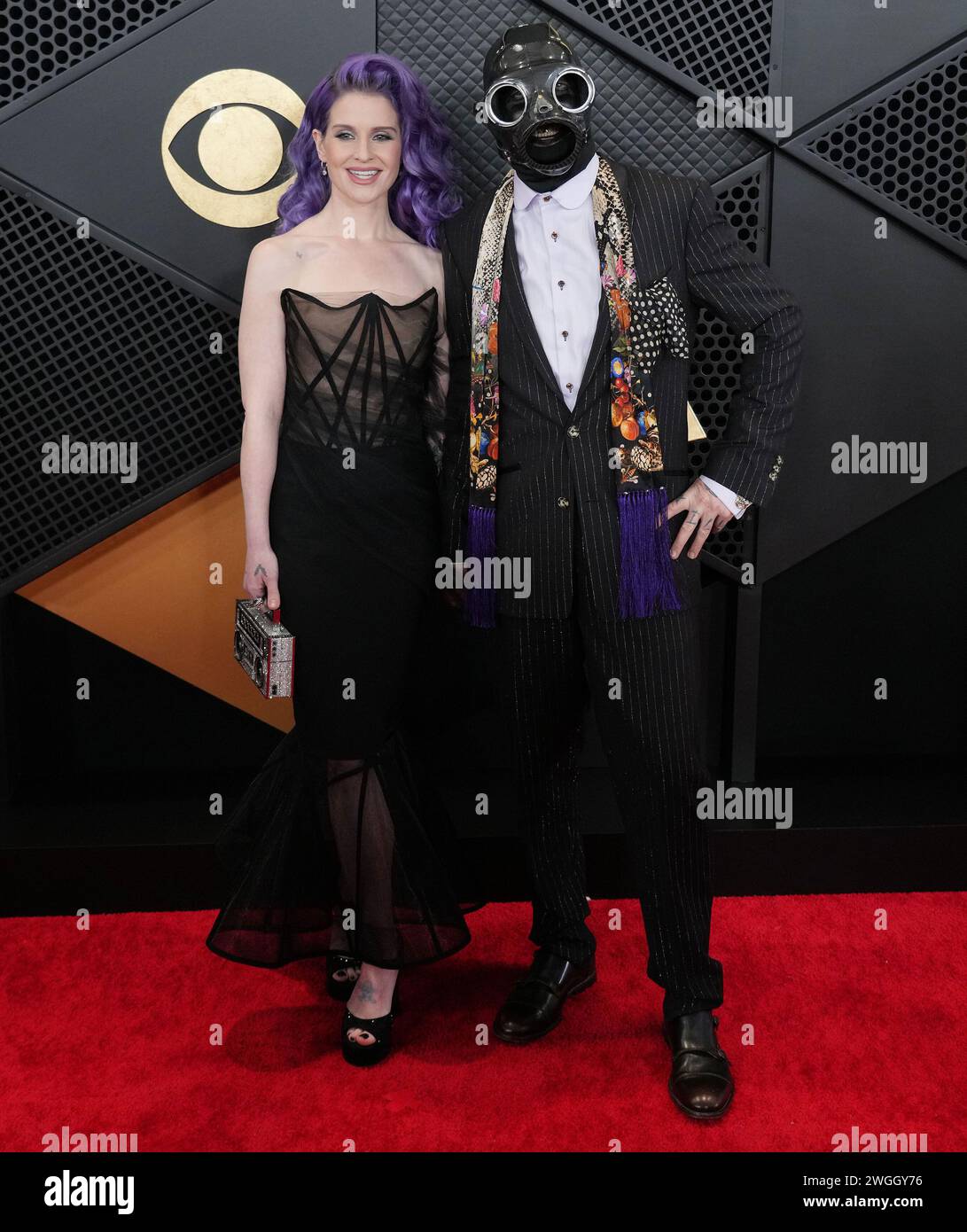Los Angeles, USA. 04th Feb, 2024. (L-R) Kelly Osbourne and Sid Wilson ...