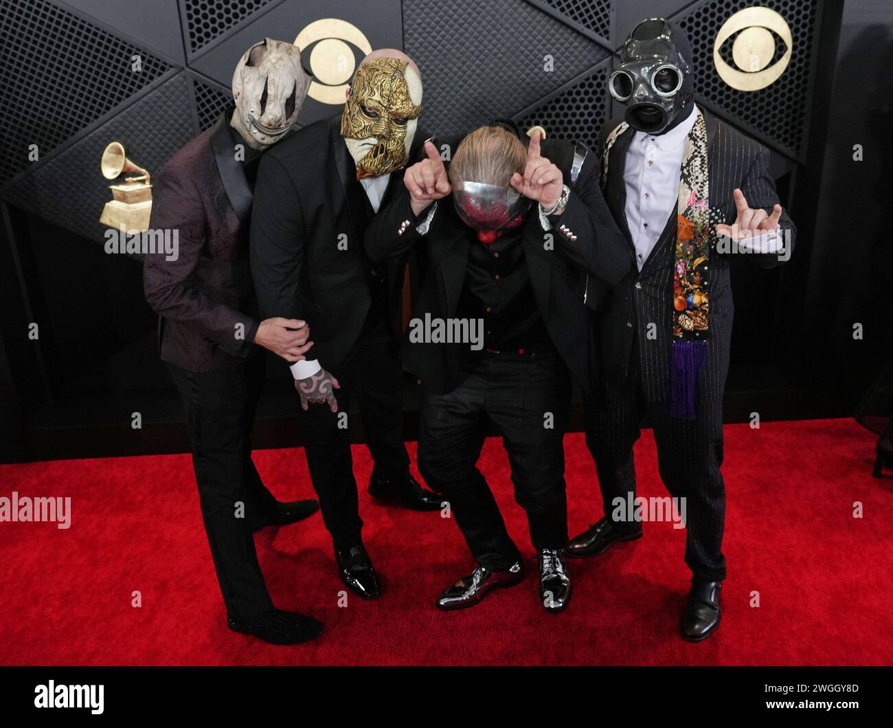 Los Angeles, USA. 04th Feb, 2024. Slipknot arrives at the 66th Annual ...