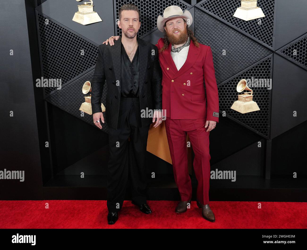 Los Angeles, USA. 04th Feb, 2024. (L-R) The Brothers Osborne - T.J ...