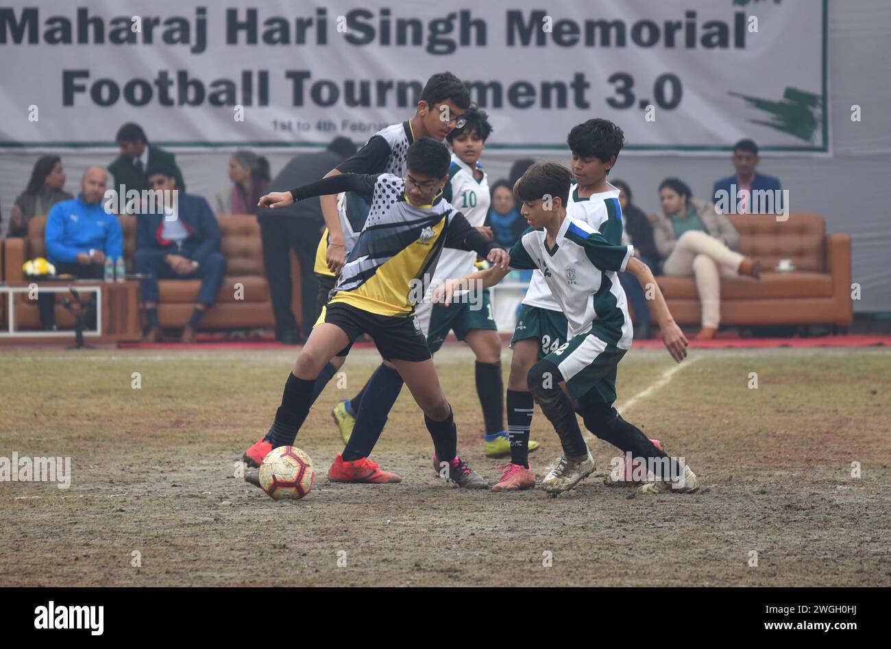 Guruugram, India. 05th Feb, 2024. GURUGRAM, INDIA -FEBRUARY 4: Students of DPS Vasant Kunj ...