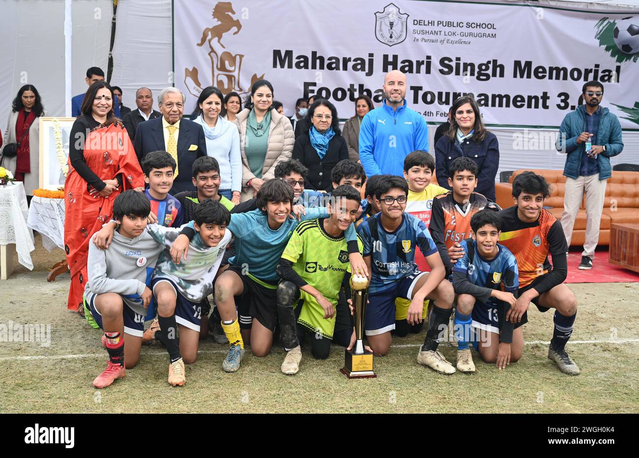 Guruugram, India. 05th Feb, 2024. GURUGRAM, INDIA -FEBRUARY 4: Students ...