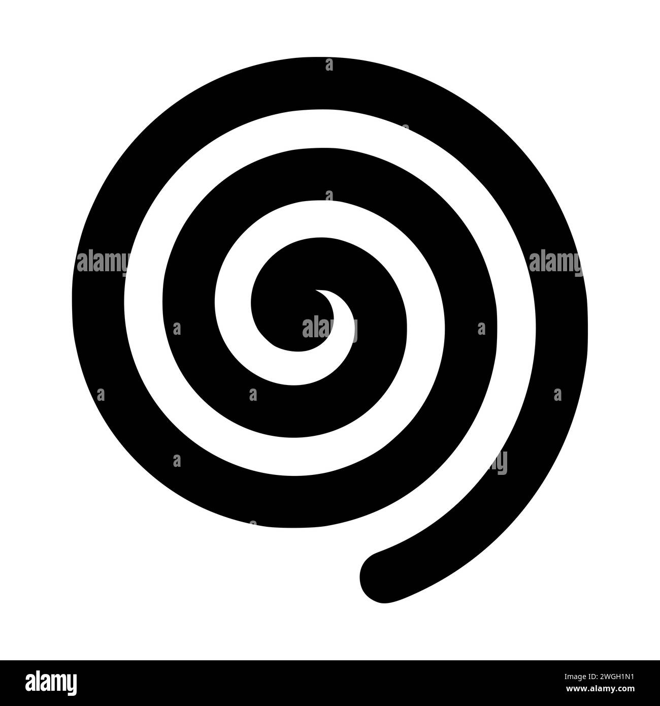 Elegant spiral Stock Vector Images - Alamy