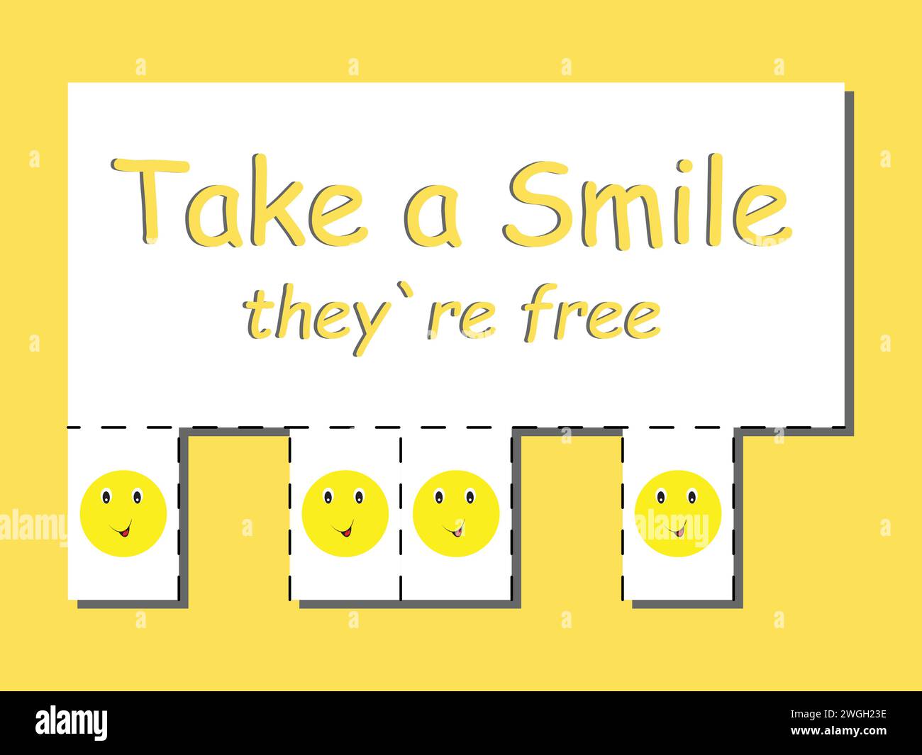Smiley face sticker hi-res stock photography and images - Alamy