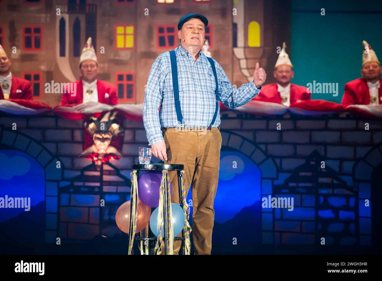 Die Fernsehsitzung des Saarbrücker Karnevalvereins Mr sin nit so am Samstagabend 03.02.2024 in ...