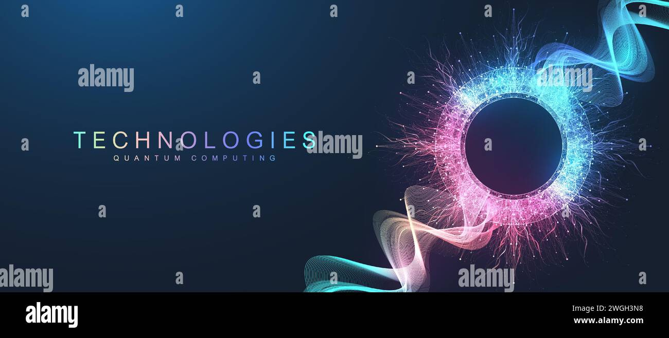 Quantum Computing Idea Design Element Concept Deep Learning Artificial