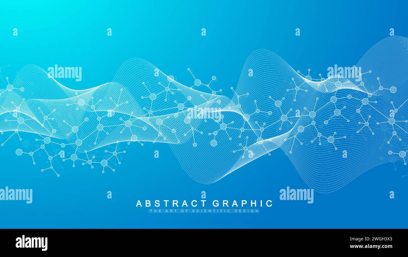 DNA Abstract Background with Deoxyribonucleic Acid Structure and Cell ...