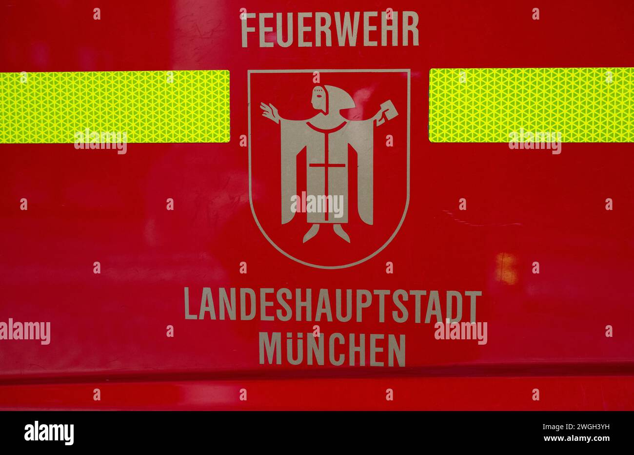 Munich, Germany. 05th Feb, 2024. A vehicle from the Munich professional ...