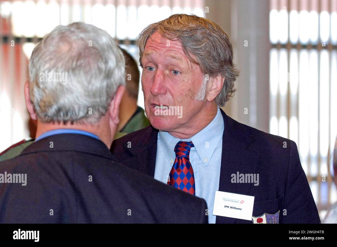 File picture of the late Welsh Rugby Player JPR Williams at an appeal ...