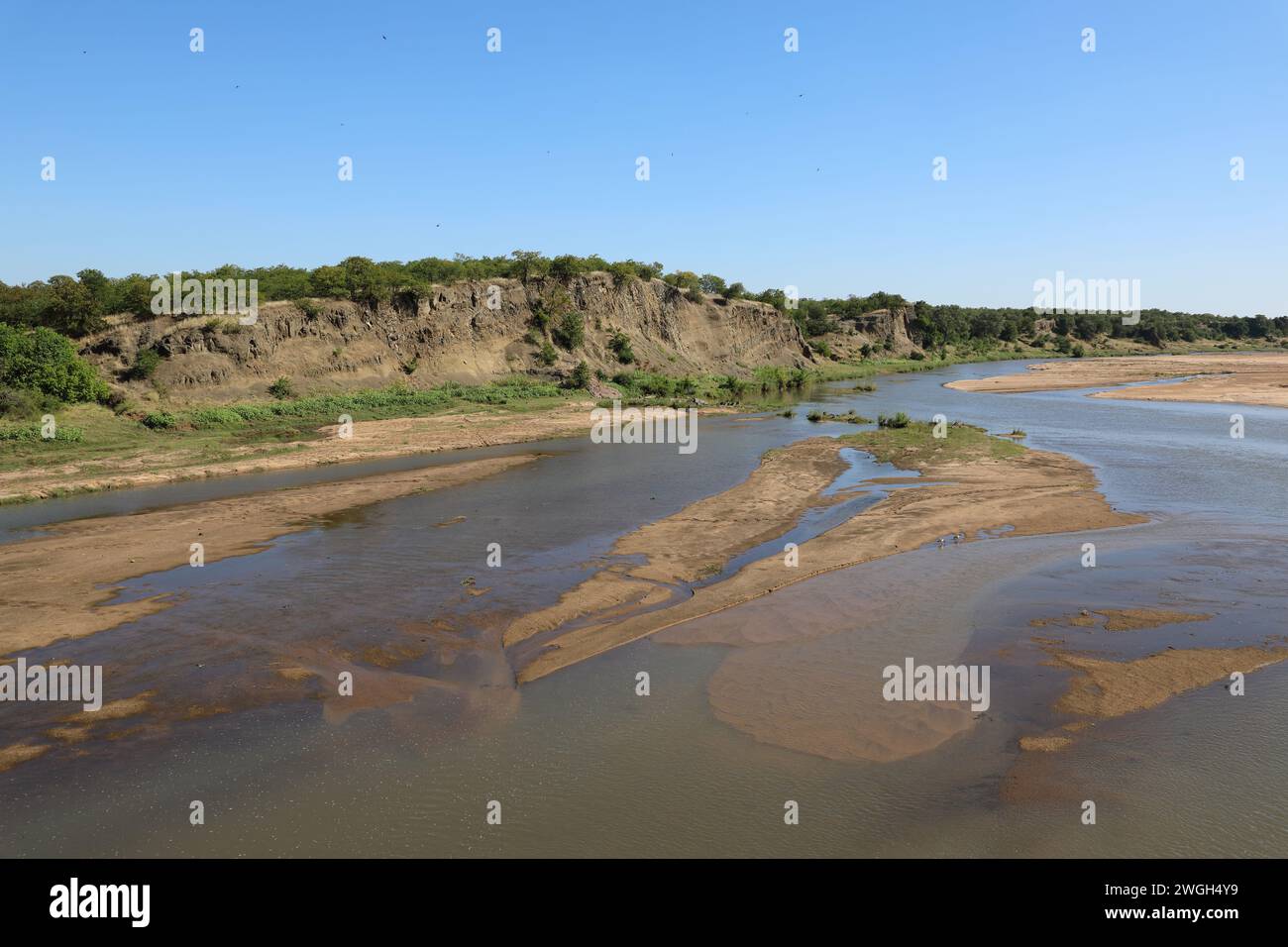 Krüger Park - Afrikanischer Busch - Letaba River / Kruger Park ...