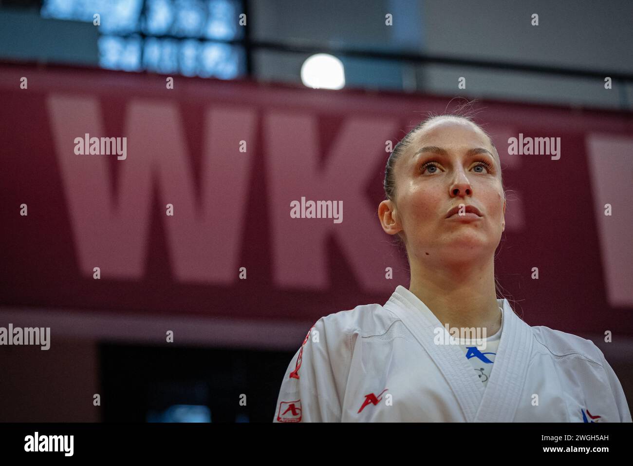Paris, France. 26th Jan, 2024. Laura Silvert from France trains during ...