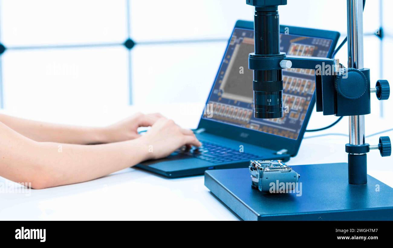 Wafer Examination Inspecting The Surface Of Semiconductor Wafers For Defects Contamination Or