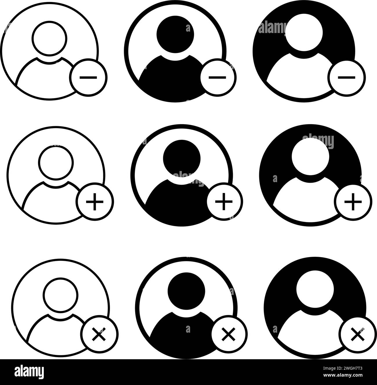 Business personality vector vectors Black and White Stock Photos ...