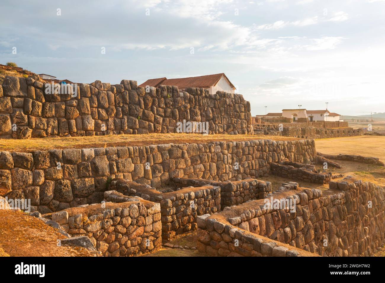 The Colonial architecture in Peru, South America Stock Photo - Alamy