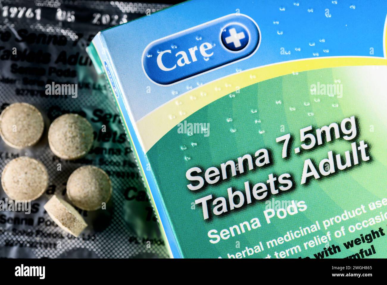 Senna pods - laxative Stock Photo - Alamy