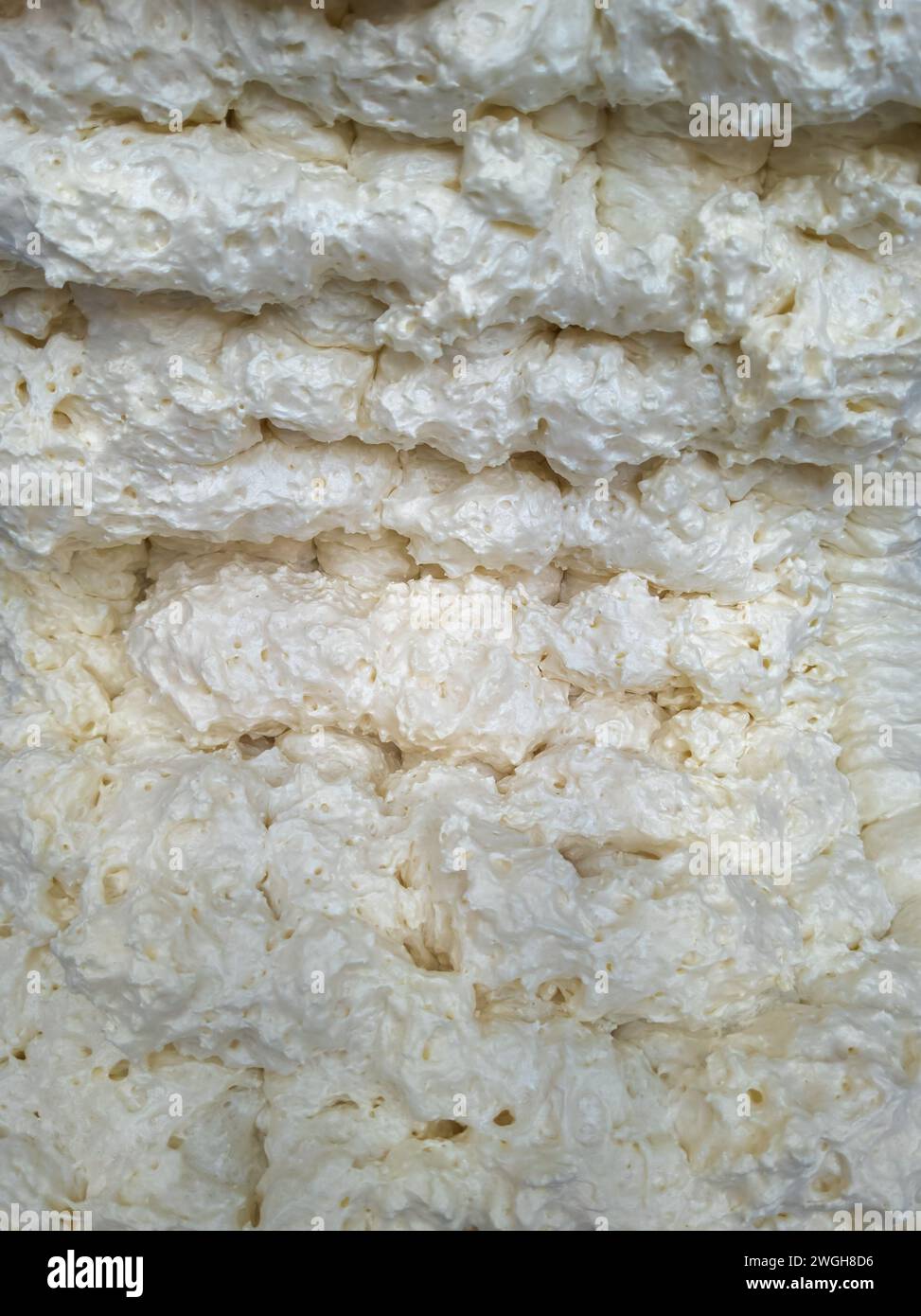 Polyurethane foam textured vertical block Stock Photo - Alamy