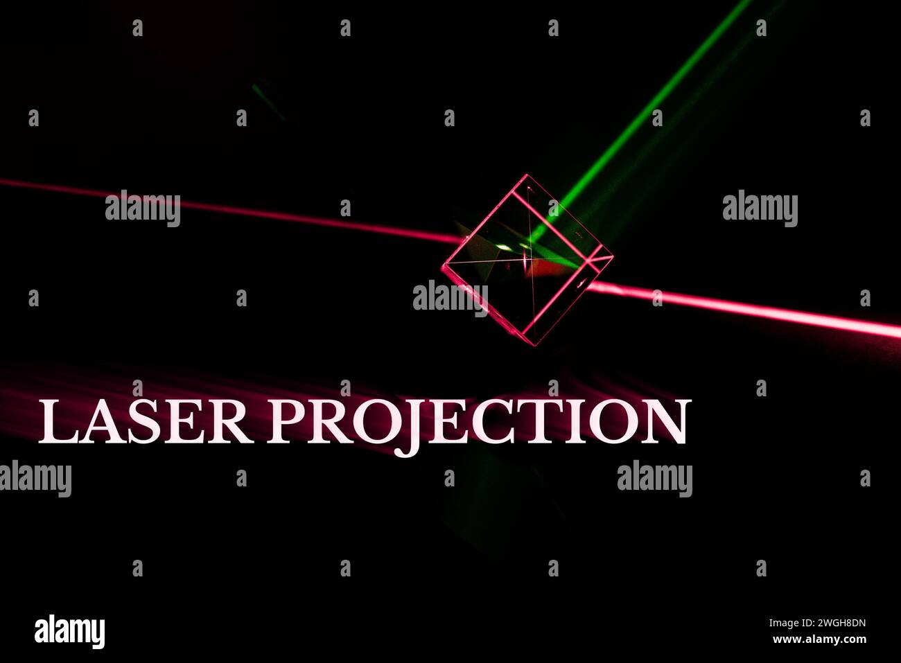 Laser Projection: Projects images onto surfaces for various ...