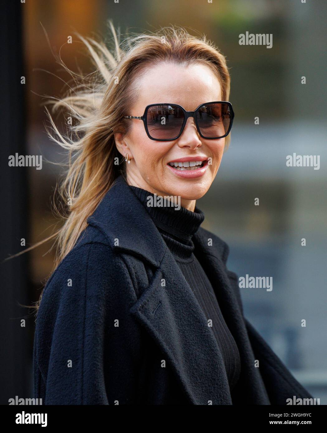 London, UK. 5th Feb, 2024. Amanda Holden, Presenter of Heart Breakfast ...